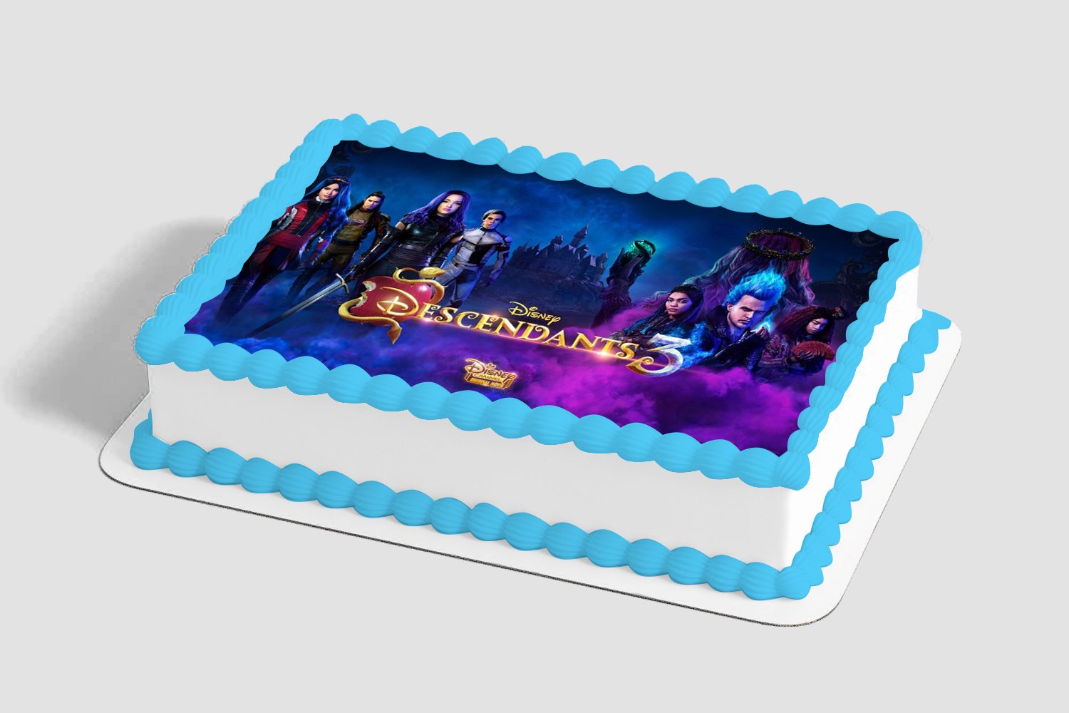 Disney Descendants 3 Edible Image® by PhotoCake® – Kern Bakery INC