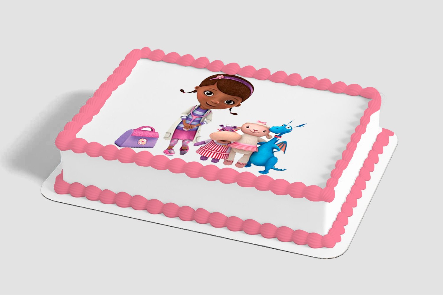 Disney’s Doc McStuffins Doc and Friends Edible Image® by PhotoCake ...
