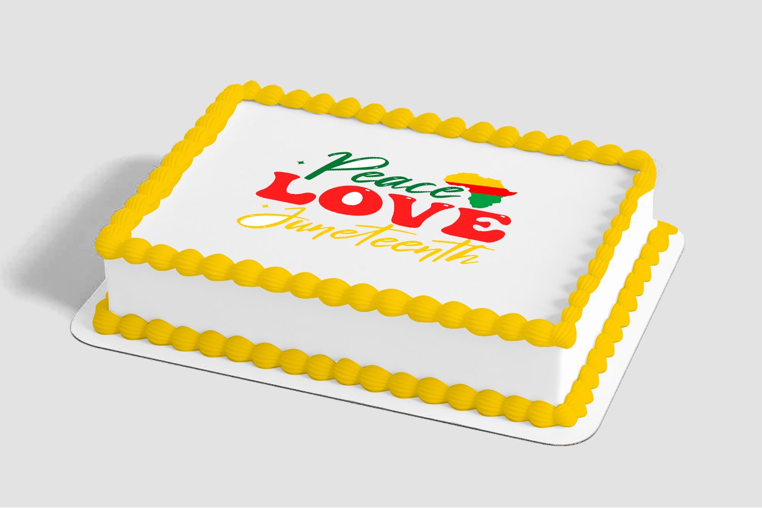 Juneteenth Edible Image® by PhotoCake® – Kern Bakery INC
