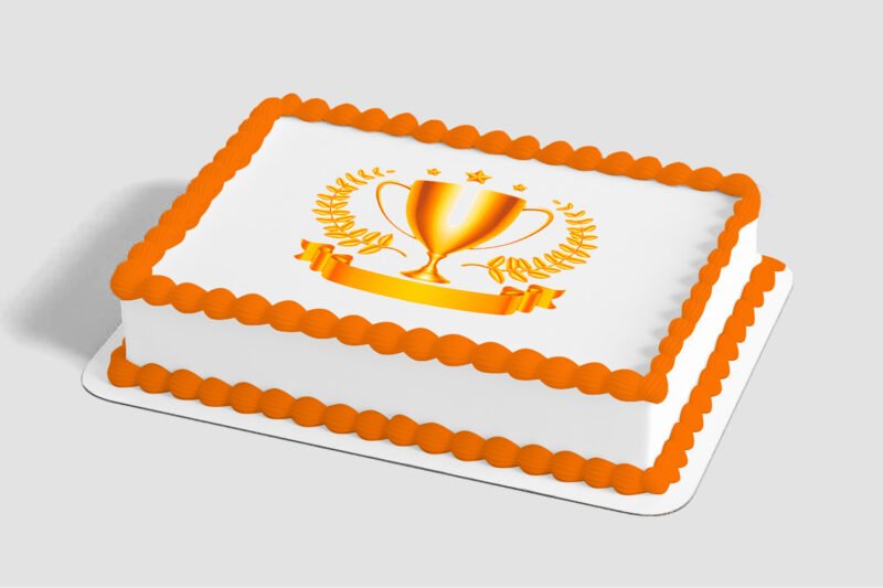 Trophy Edible Image® by PhotoCake® – Kern Bakery INC
